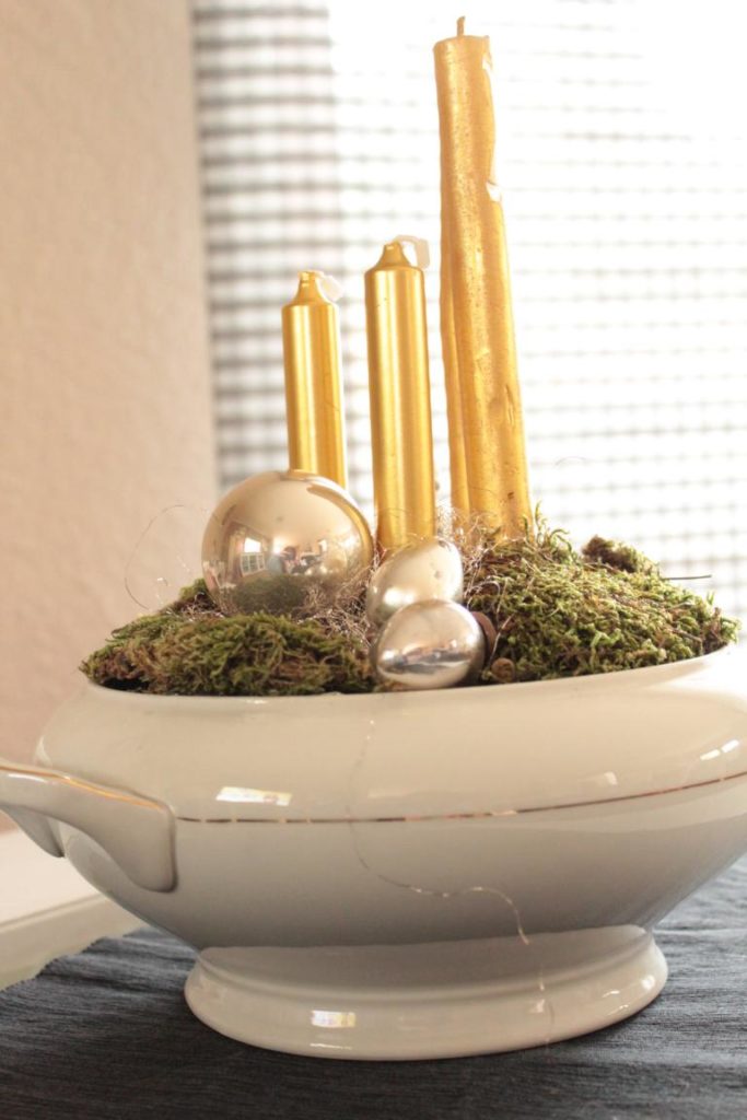 Adventsgesteck Im Glas Selber Machen